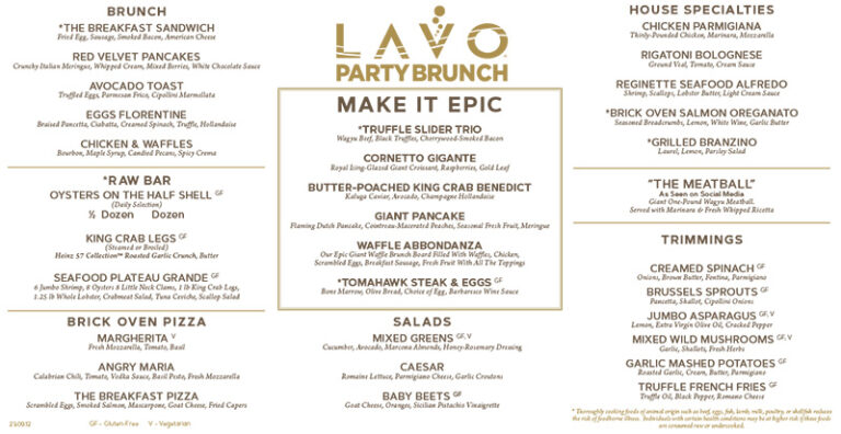 Lavo Party Brunch Las Vegas: Your Ultimate Guide for 2024