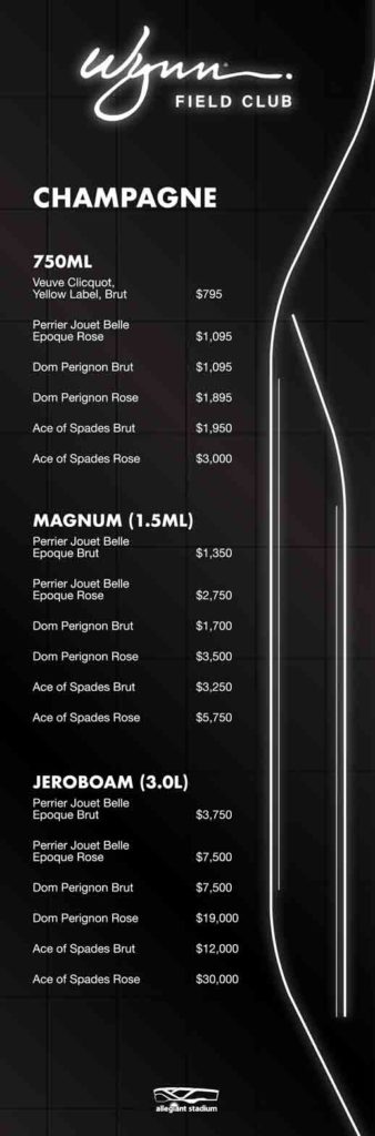 Wynn Field Club: Ultimate Allegiant Stadium Experience - Vegas Primer