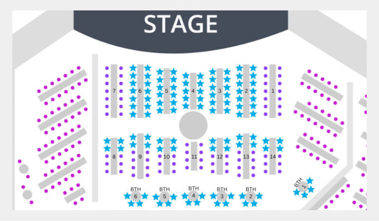 Mac King Seating Chart & Best Seats (with photos) - Vegas Primer